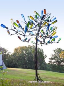 How to Make a DIY Bottle Tree - C.R.A.F.T.