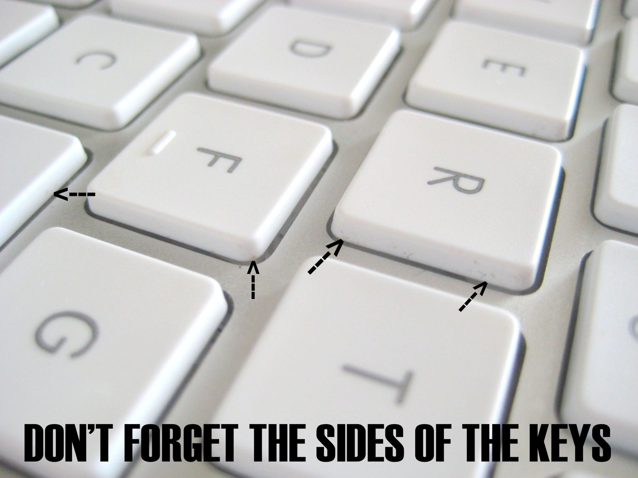 How to clean your keyboard - C.R.A.F.T.