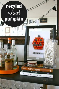 Halloween crafts {keyboard pumpkin} - C.R.A.F.T.