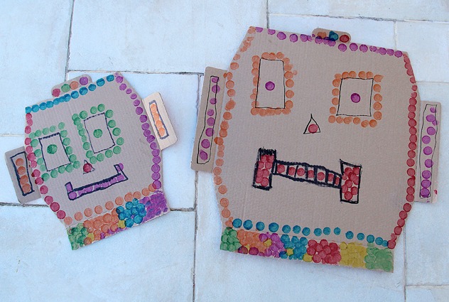 Pizza Box Crafts - C.R.A.F.T.