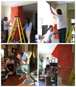 How to wall paper (the easy way) - C.R.A.F.T.