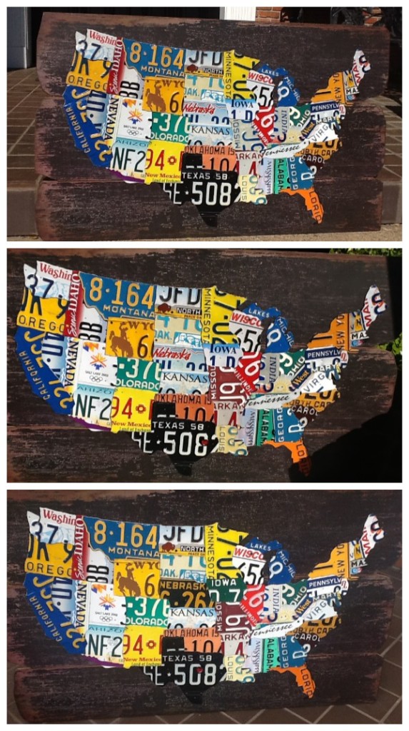 How to Make a License Plate Map - C.R.A.F.T.