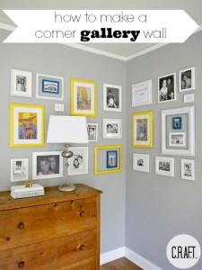 How to make an easy gallery wall - C.R.A.F.T.
