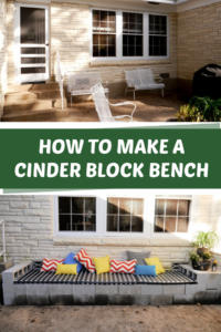 How to Make a Cinder Block Bench - C.R.A.F.T.