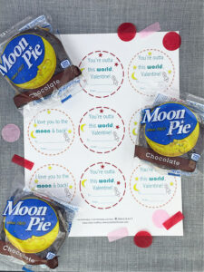 Moon Pie Valentines- Free Printable - C.R.A.F.T.