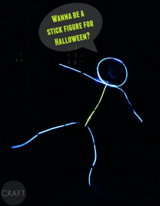 How to Make an Easy Stick Figure Costume - C.R.A.F.T.