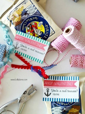 Pirate's Booty Valentines- Free Printable - C.R.A.F.T.