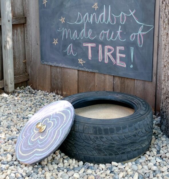 How to Make a DIY Sandbox - C.R.A.F.T.