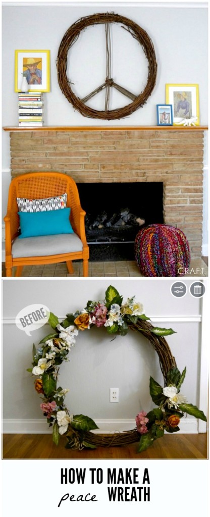 How to Make a Peace Wreath - C.R.A.F.T.
