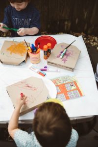 How to Make Cereal Box Houses- The Big Orange Splot Craft - C.R.A.F.T.