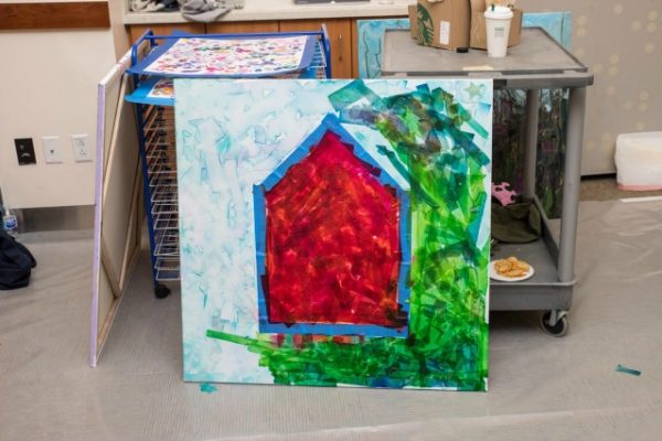 Bleeding Tissue Paper Art - C.R.A.F.T.