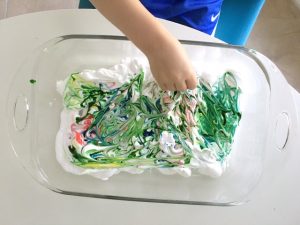 How to do Shaving Cream Marbling - C.R.A.F.T.