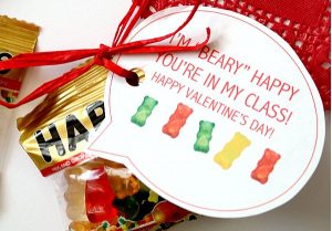 Teddy Graham Valentines- Free Printable - C.R.A.F.T.