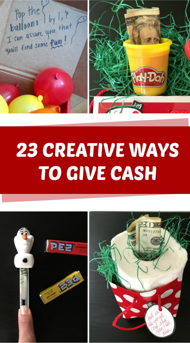 Creative Ways To Give Money C R A F T 